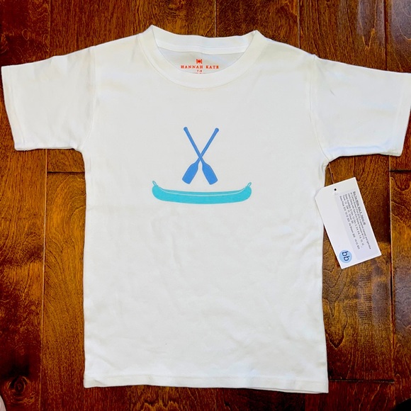 Hannah Kate Clothing | Shirts & Tops | Nwt Hannah Kate Canoe Tshirt ...